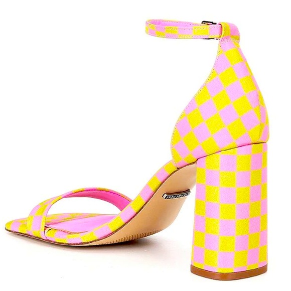 Gianni Bini | Shoes | New Gianni Bini Maileigh Checkered Ankle Strap ...